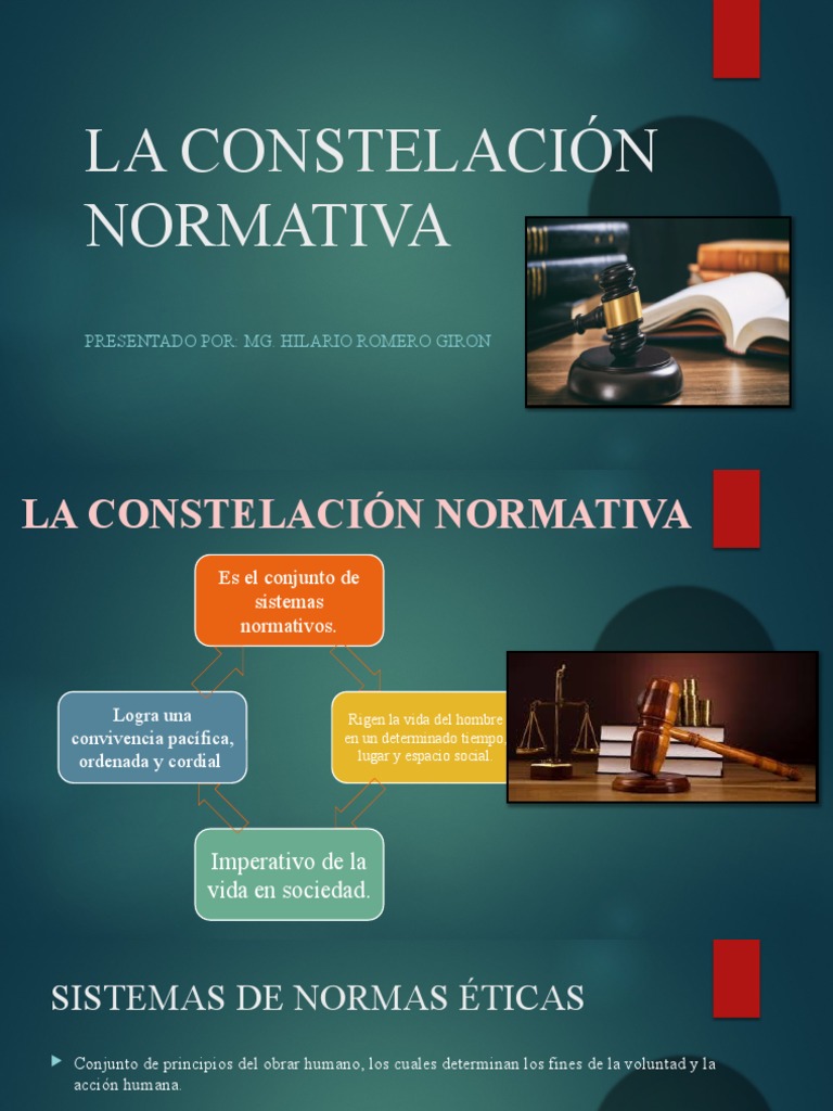 8va Clase La Constelación Normativa | PDF | Moralidad | Justicia