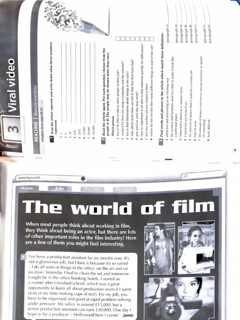 Unit 3 Workbook 5th Year | PDF | Paragraph