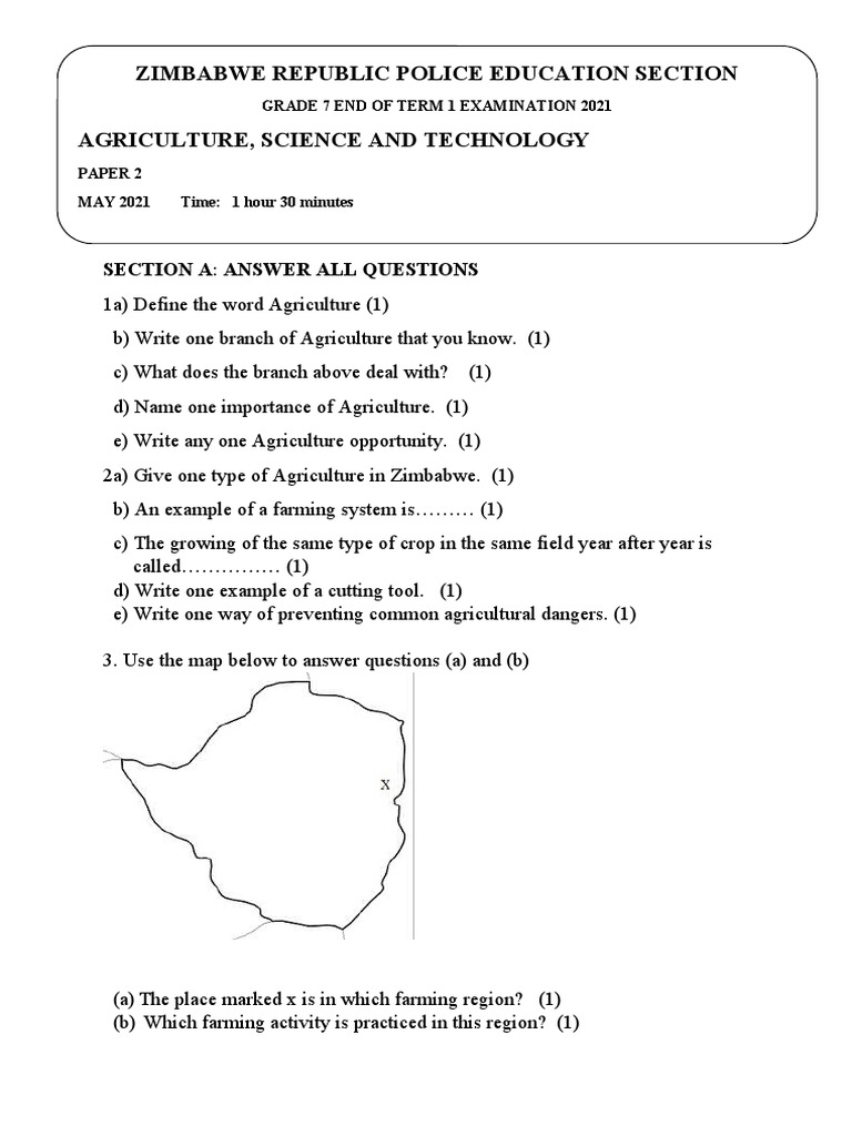 Grade 7 Agric, Science and Tech Paper 2 Term 1 2021 2 | PDF | Computer ... Grade 7 Agric, Science and Tech Paper 2 Term 1 2021 2 | PDF | Computer ...