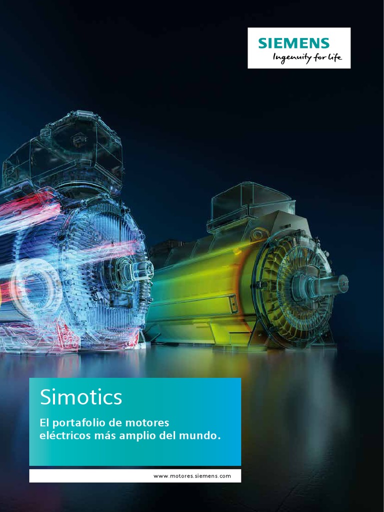 1 Catalogo Simotics 2020 | PDF | Motor eléctrico | Uso eficiente de energía