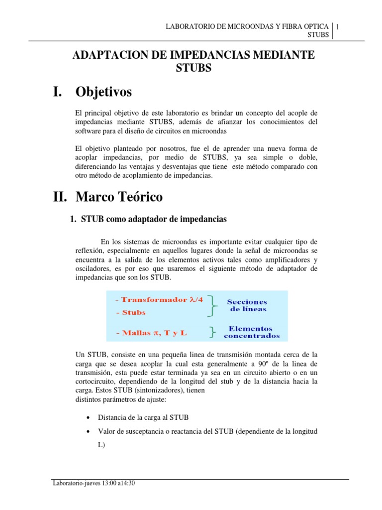 Stabs | PDF | Línea de transmisión | Guía de onda Stabs | PDF | Línea de transmisión | Guía de onda