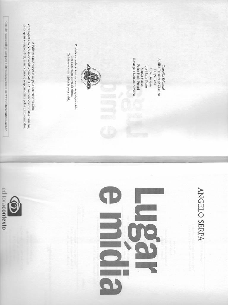 2011-Lugar e Mídia-Angelo Serpa-Fragmento | PDF