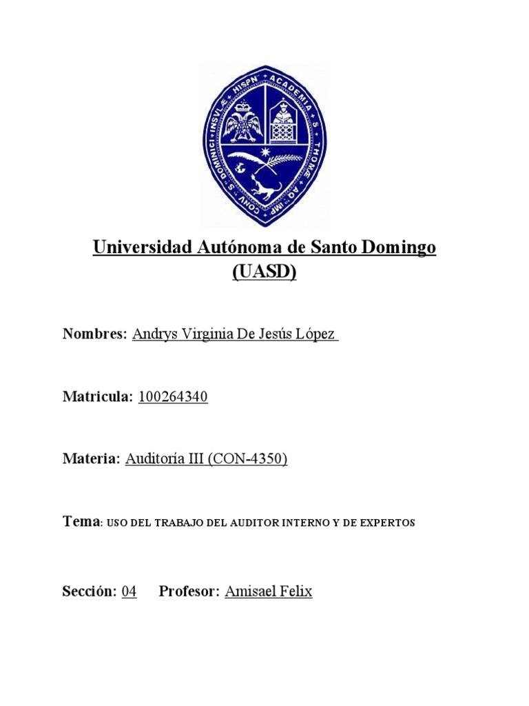 Informe de Lectura-Unidad 4 | PDF | Auditoría | Contralor