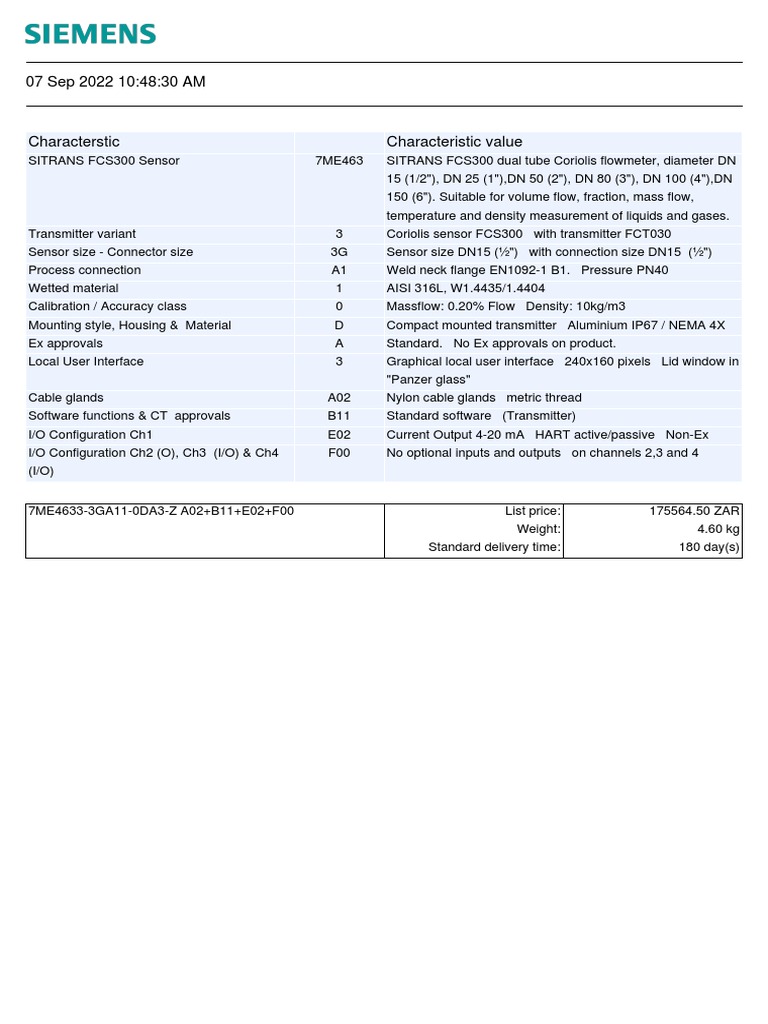 7me4633-3ga11-0da3-Z A02+b11+e02+f00 | PDF | Legal Liability | Private Law