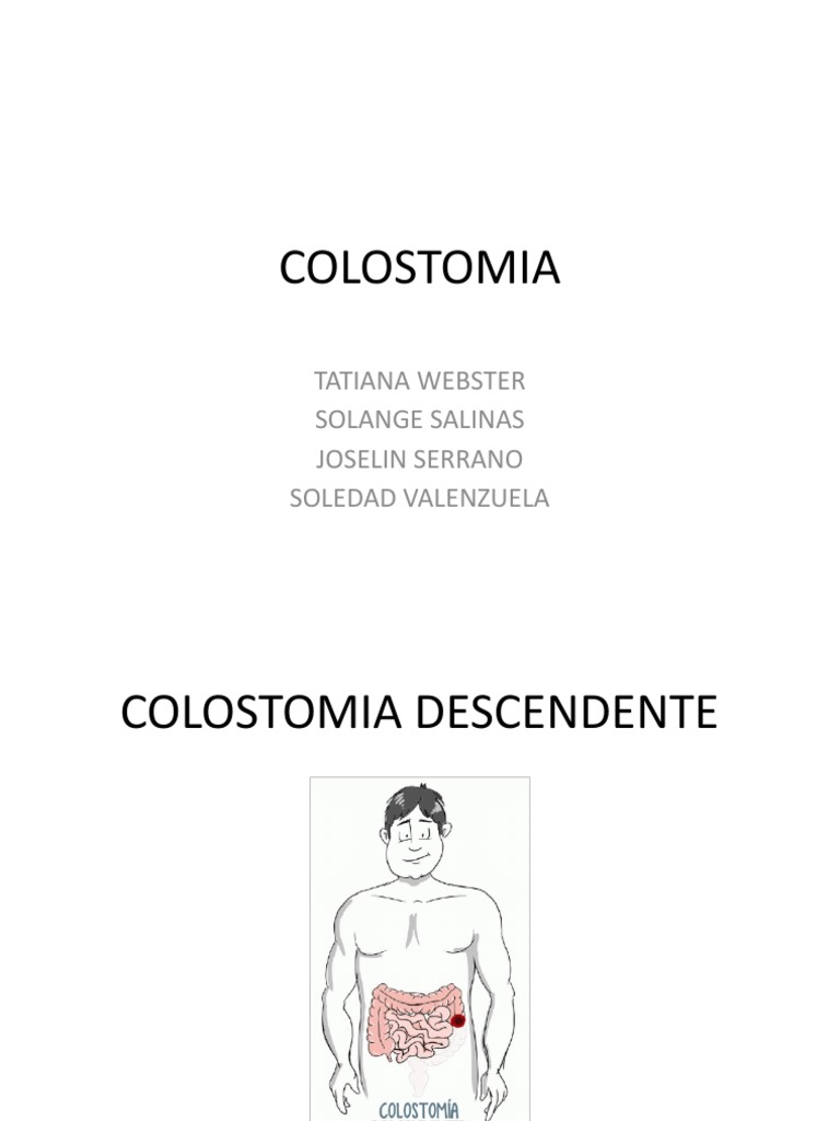 Tipos de Colostomía y Cuidados | PDF | Intestino grueso | Gastroenterología