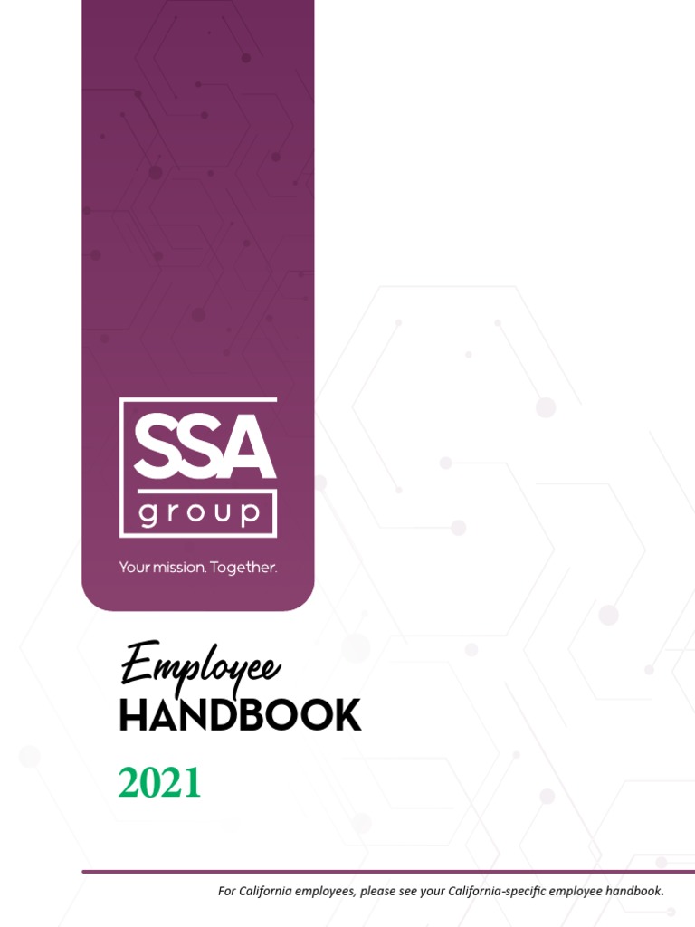 SSA 2021 Final Nationwide Handbook | Download Free PDF | Family And ...