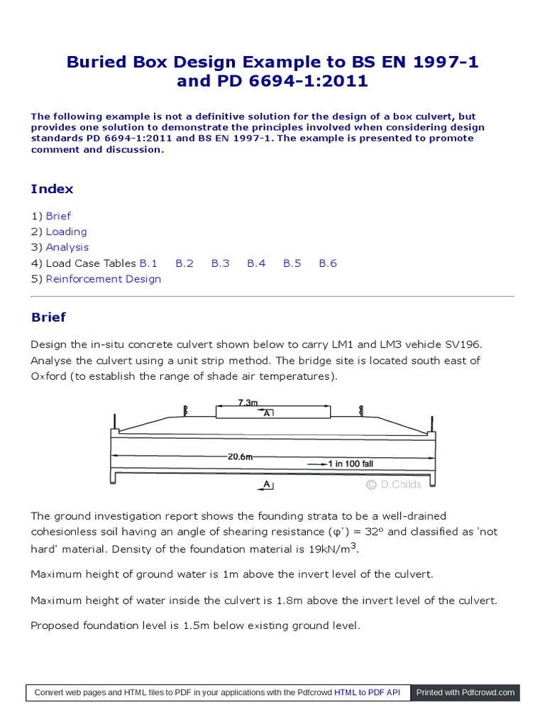 Bridgedesign Org Uk Tutorial Eu Buried Box Example PHP | PDF | Force ...