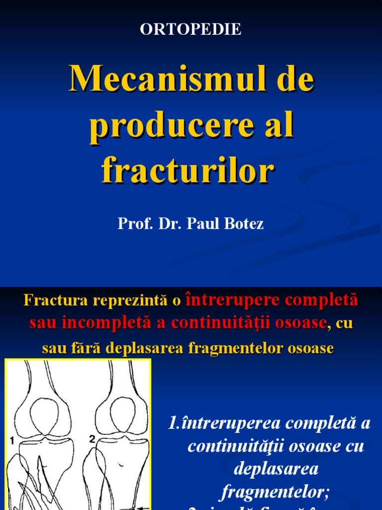 2.elemente de Patologie Traumatica Osoasa (Fracturi) | PDF