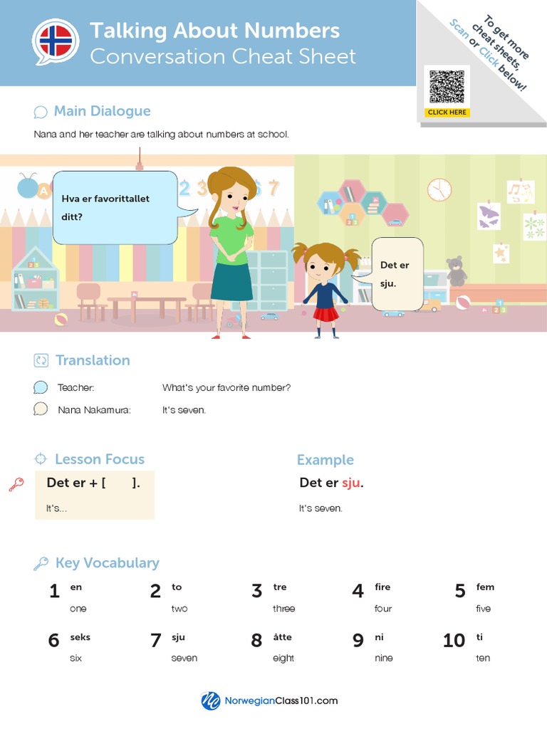 Norwegian Numbers | PDF