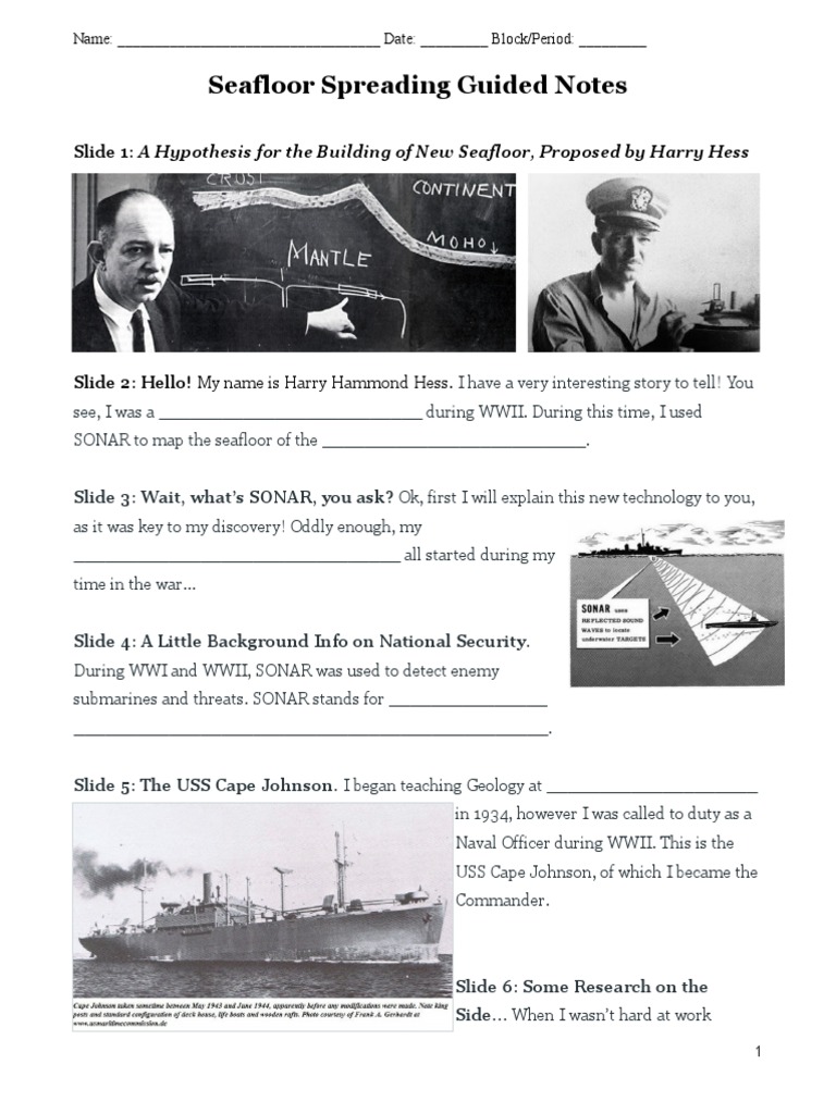 Seafloor Spreading Insights | PDF | Plate Tectonics | Nature
