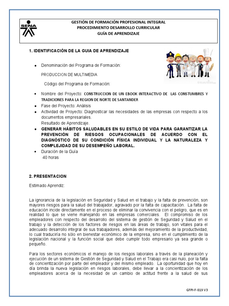 Gestión de Formación Profesional Integral Procedimiento Desarrollo Curricular Guía de ...