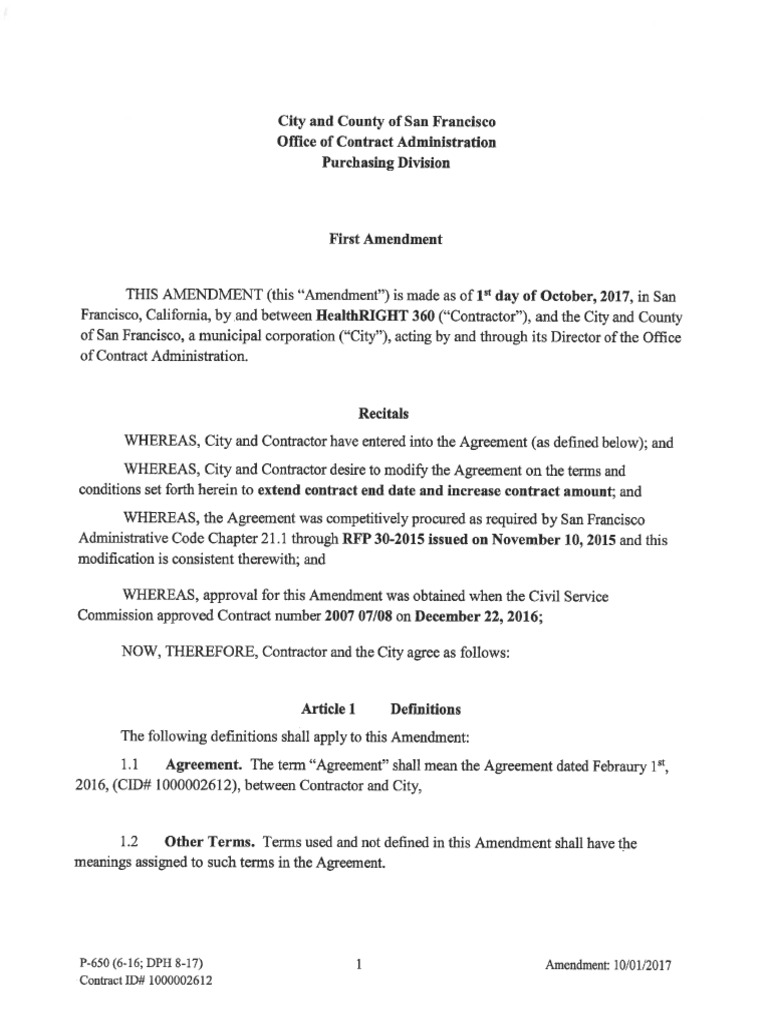 HR360 AMD#1 - Certified | PDF