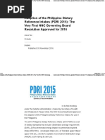 Pdri 2018 | PDF | Nutrients | Vitamin