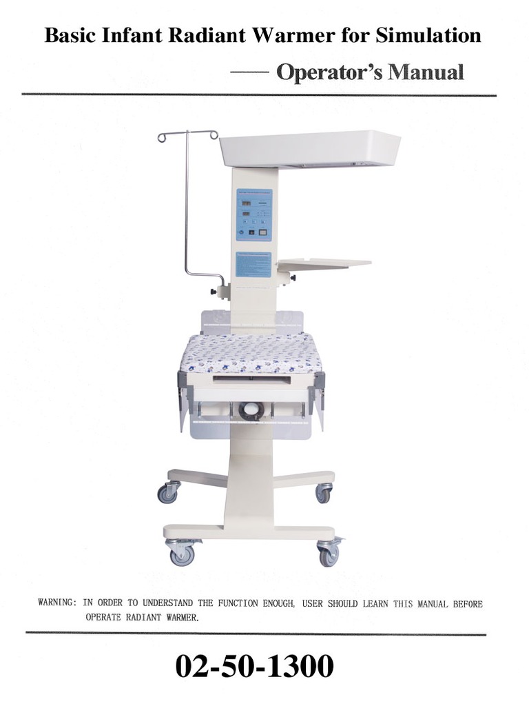 Manual Encubadora (BNT-1000 Infant Radiant Warmer) | PDF