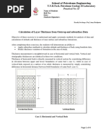 True vs Apparent Thickness in Geology | PDF | Stratigraphy | Geology