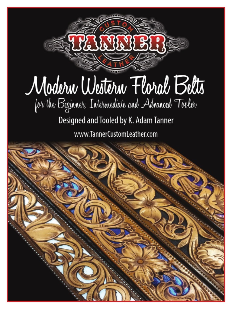 Tanner Floral Belts Pattern Book | PDF