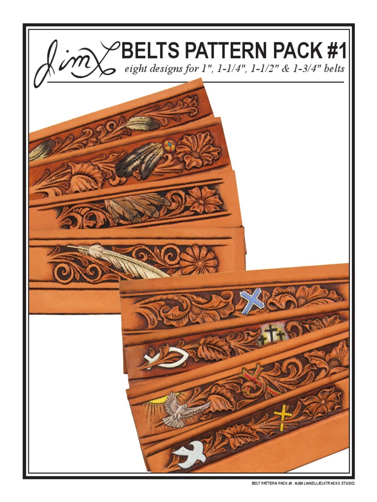 Belts Pattern Pack 1-1 | PDF | Dyeing | Artistic Techniques