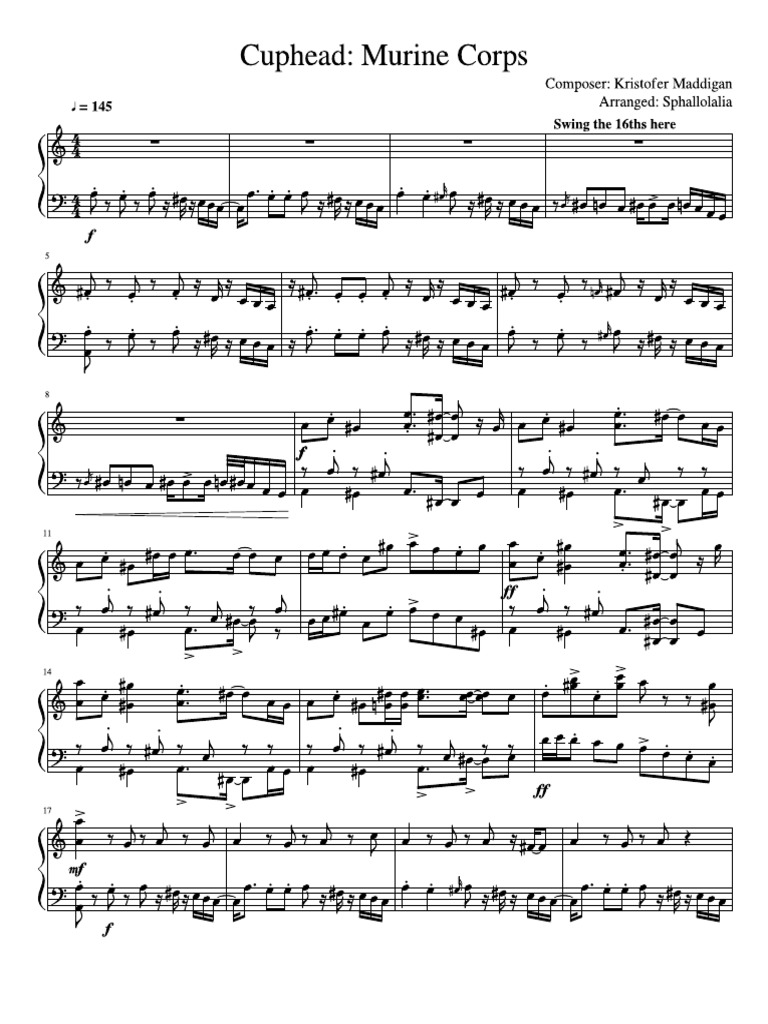 Cuphead Murine Corps | PDF