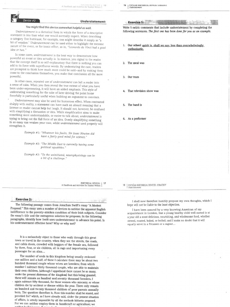 #02 Understatement | PDF