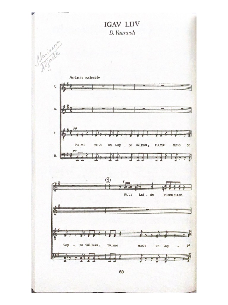 Ester Mägi - Igav Liiv | PDF