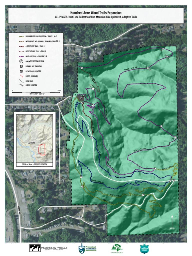 Hundred Acres Wood Design TMO FINAL 24 | PDF | Trail | Hiking