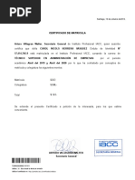 Certificado Iacc | PDF