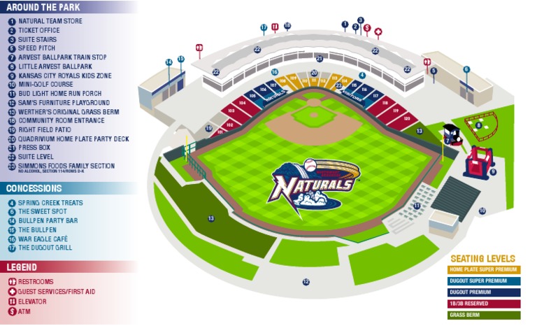 2020 Ballpark Map | PDF | Tourist Attractions | Summer Sports