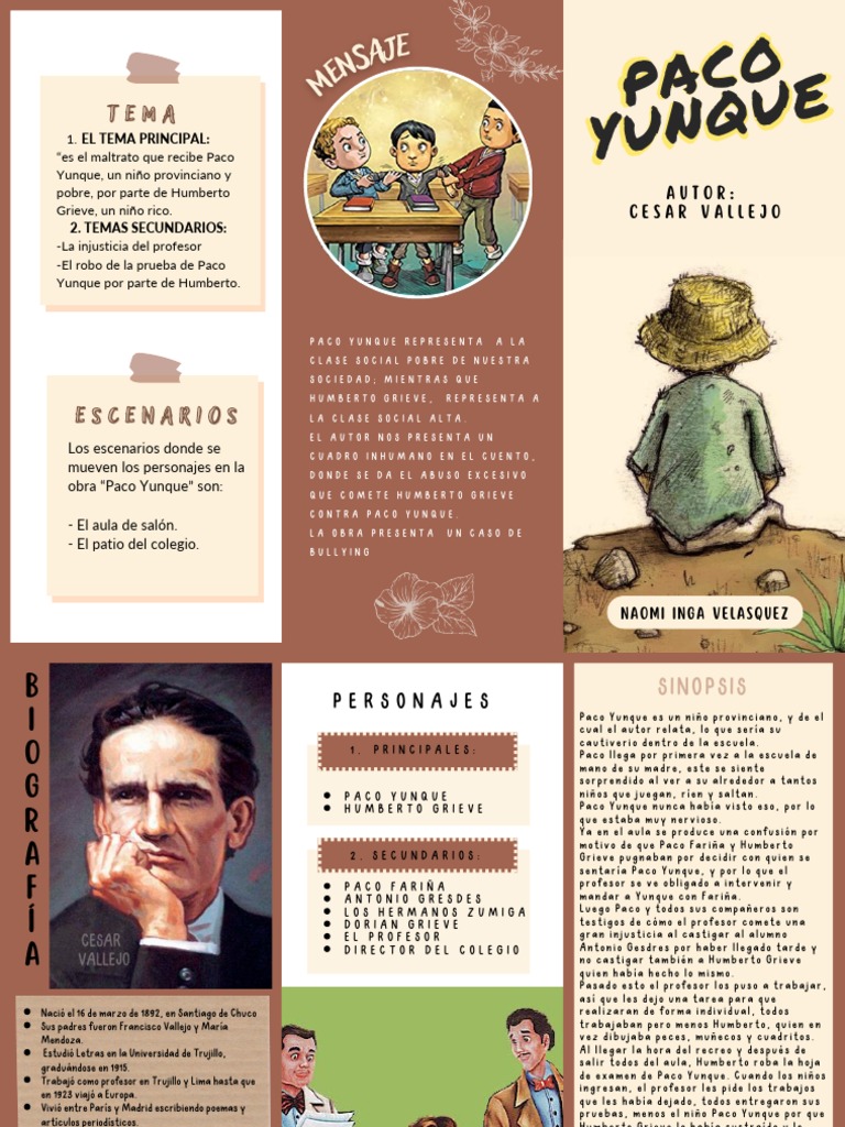 Tripticos / Paco Yunque | PDF