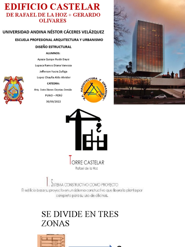 Edificio Castelar - Diseño Estructural | PDF