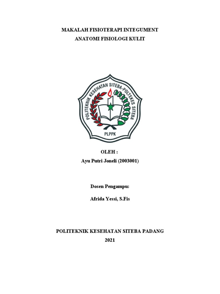 Makalah Fisioterapi Integument | PDF