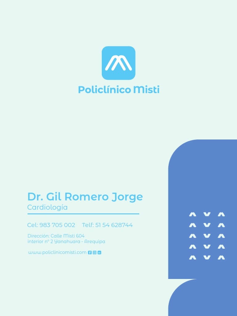 Tarjetas Policlinico Misti | PDF