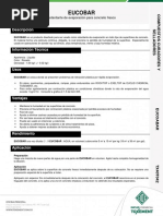 Ficha Tecnica EUCO - Superstop | PDF | Presión | Agua