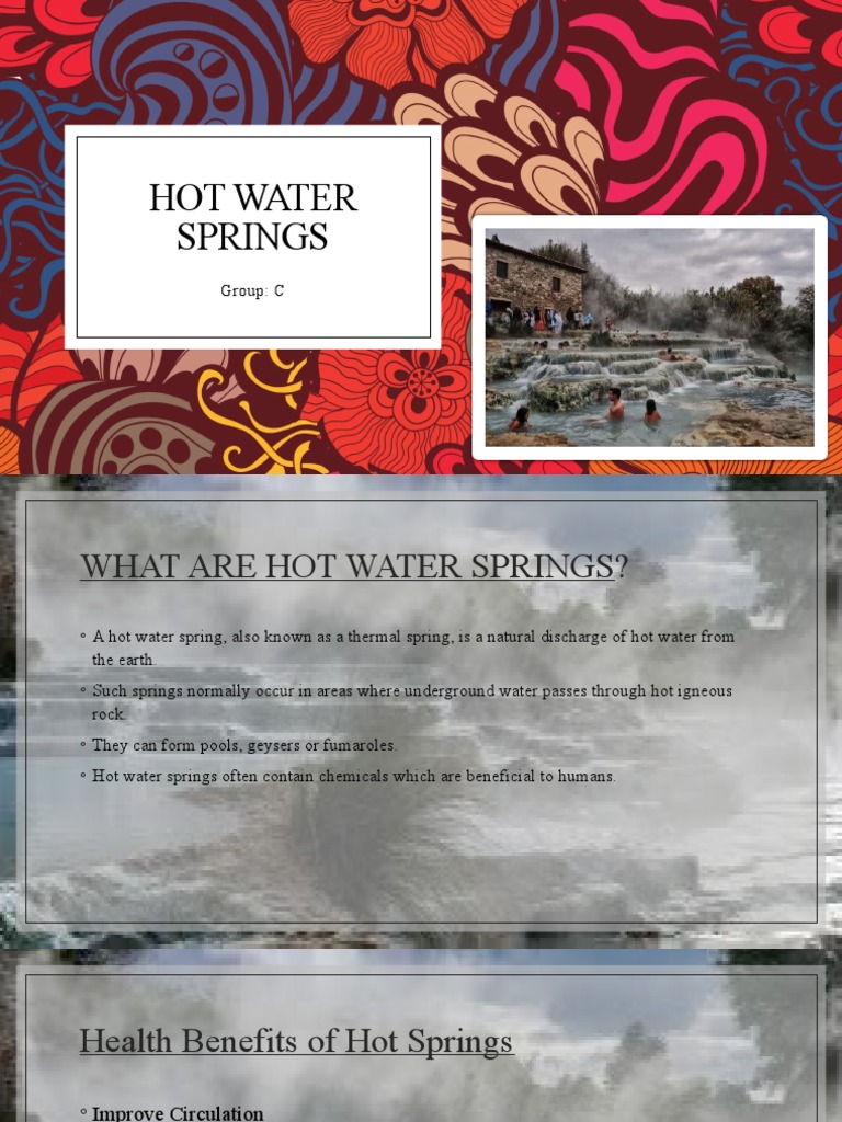 Hot Water Springs | PDF | Cooking, Food & Wine | Wellness