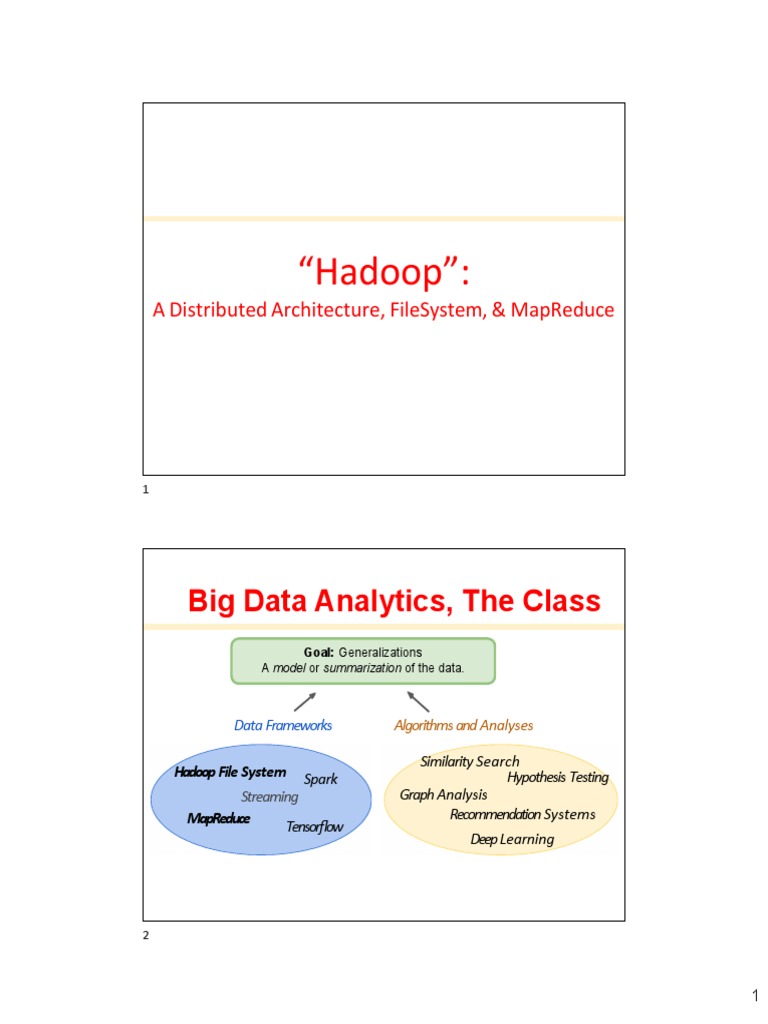 Chapter 3 | PDF | Map Reduce | Apache Hadoop