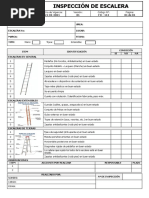 Checklist de Escaleras de Mano | PDF