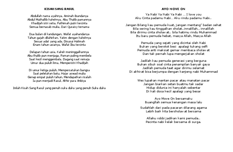 Kisah Sang Rasul | PDF