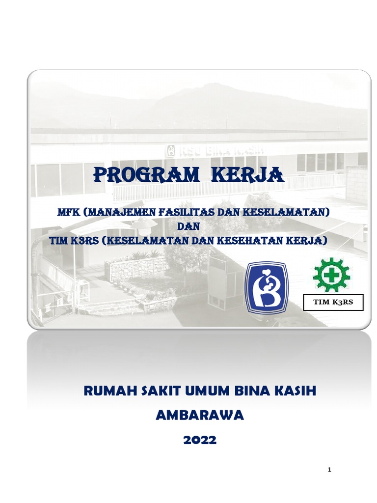 Program K3 Staf Terintegrasi Dengan Program MFK | PDF