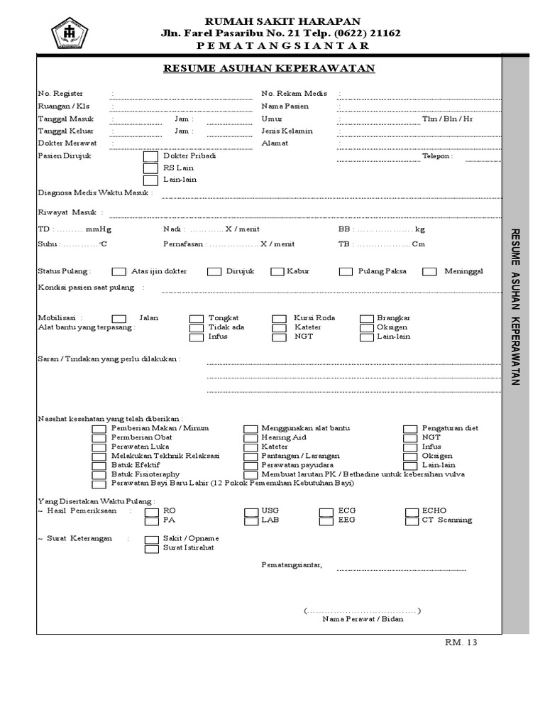 RM. 03 Laporan Persalinan | PDF