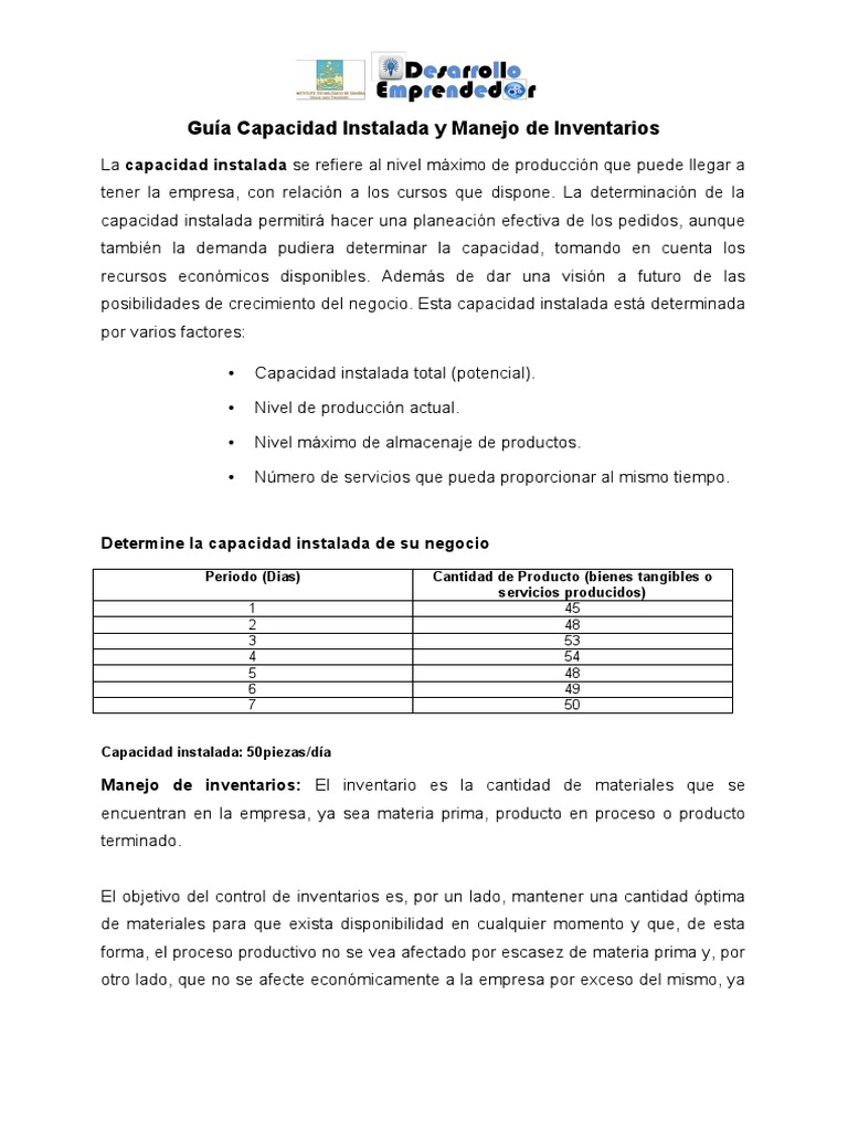 AE11 | PDF | Inventario | Business