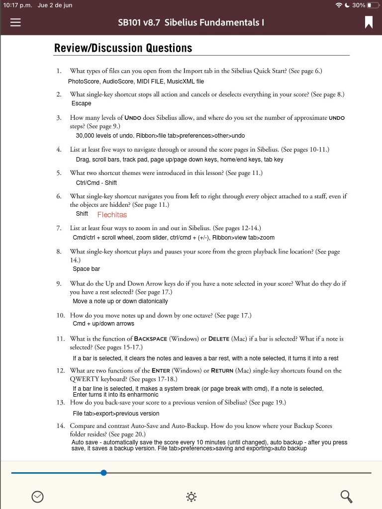 Guía Sibelius | PDF | Computer Keyboard | Control Key