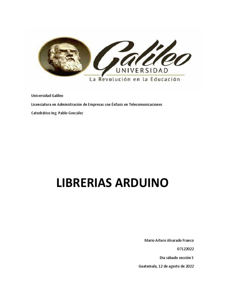 Librerias Arduino Pdf Arduino Wifi