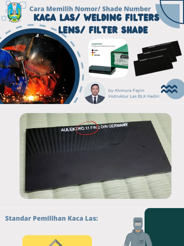 C.25LAS01.026.01 Cara Memilih Shade Number Kaca Las (1 JP) | PDF ...