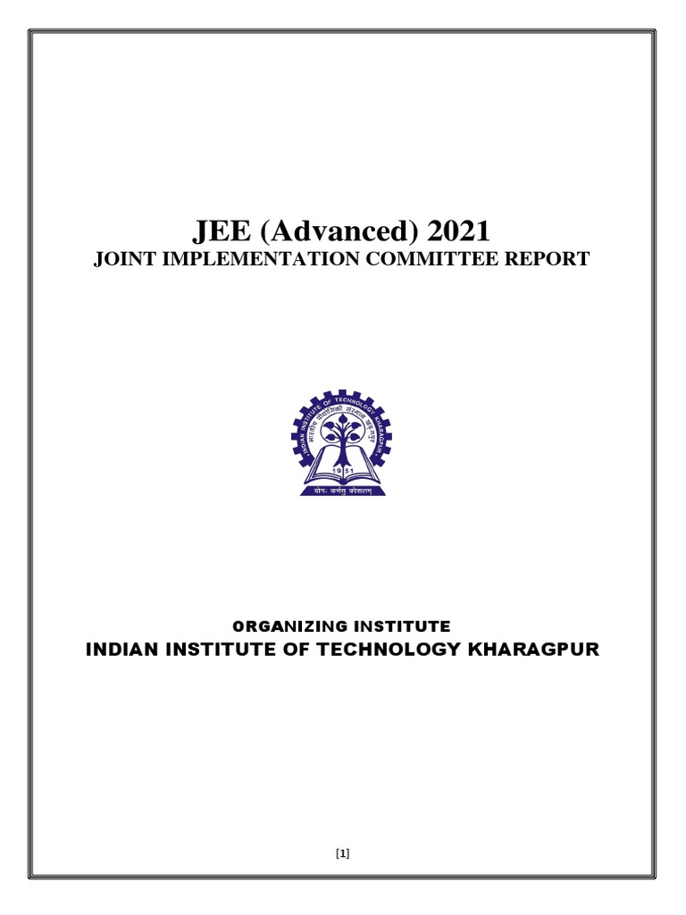 Jee Report 2022 | PDF | Higher Education | Qualifications