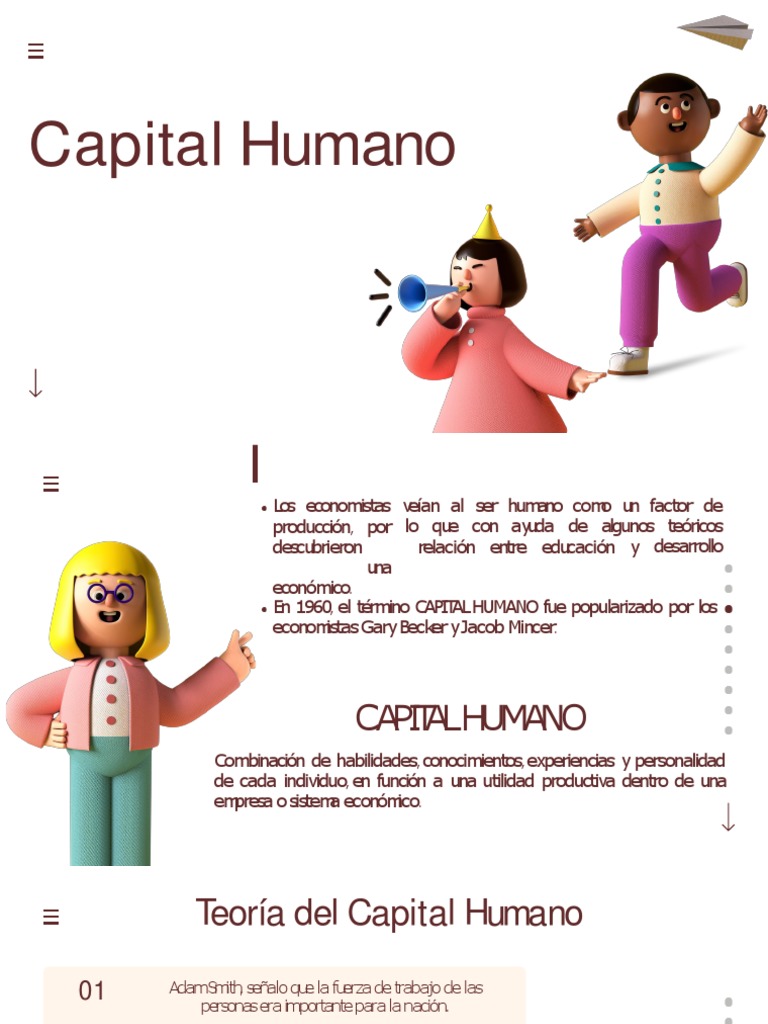 Capital Human o | Descargar gratis PDF | Capital humano | Capital (economía)