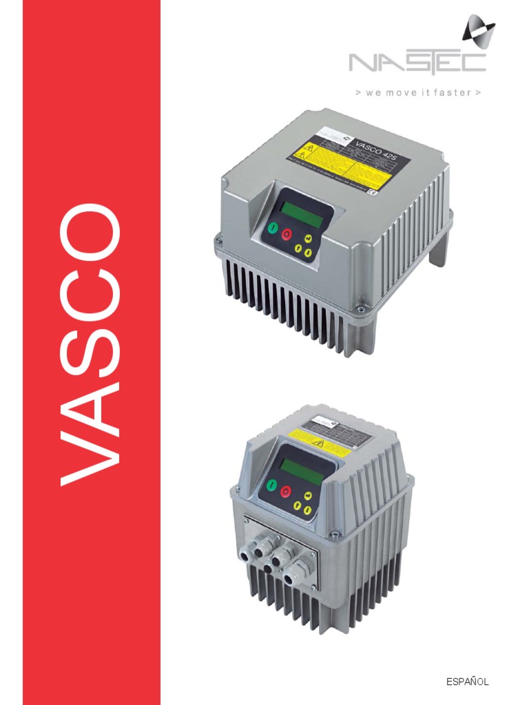 Variadores de Frecuencia VASCO NASTEC | PDF | Bomba | Ingeniería de confiabilidad
