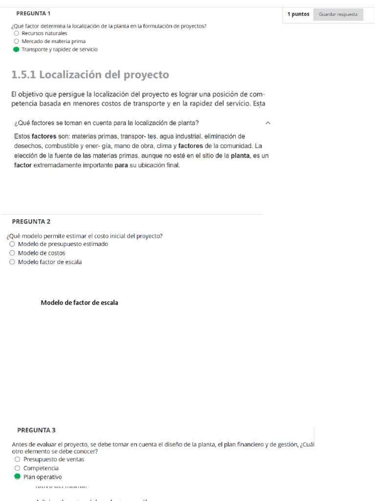 Automatizada 1 Evaluacion de Proyectos UVM | PDF