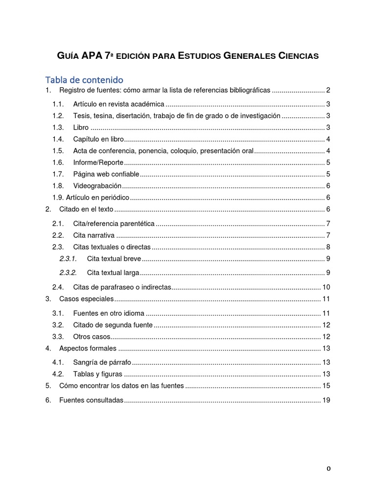 Guía APA 7ma Edición - EEGGCC | PDF | Estilo apa | Citación