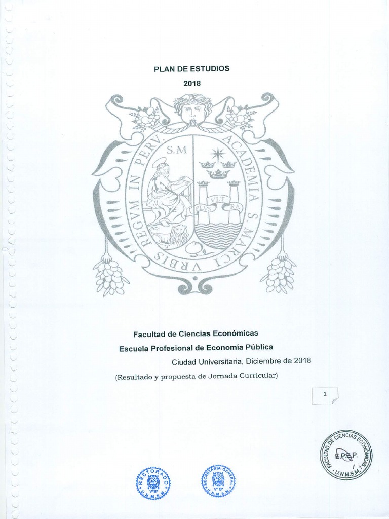 Plan de Estudios 2018 | PDF Plan de Estudios 2018 | PDF