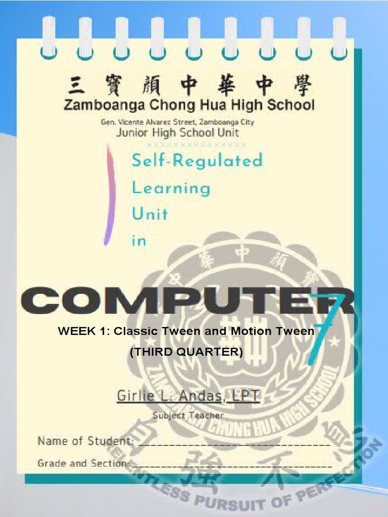 Grade 7 - Week 1 (Q3) 21-22 | PDF | Animation