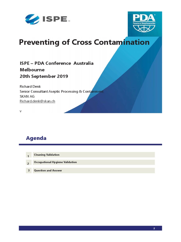Preventing of Cross Contamination | PDF